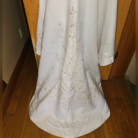 David's Bridal | Dresses | Nwt Davids Bridal Strapless Wedding Dress ...